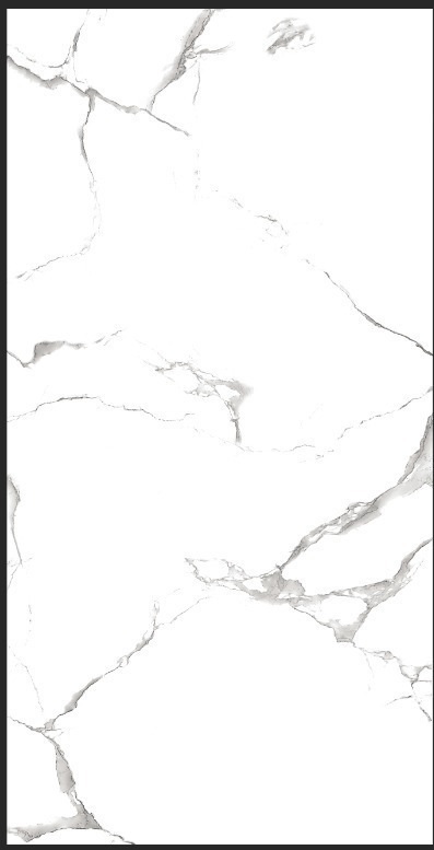 Керамогранит ZM Calacatta Eva Grey белый глянцевый 120*60 см в Новосибирске